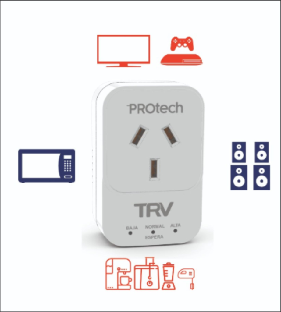 PROTECTOR DE TENSION PROTECH E INTELIGENTE TRV - Max Tecno
