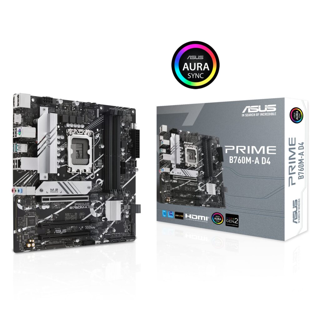MOTHER ASUS (LGA1700) PRIME B760M-A - Max Tecno