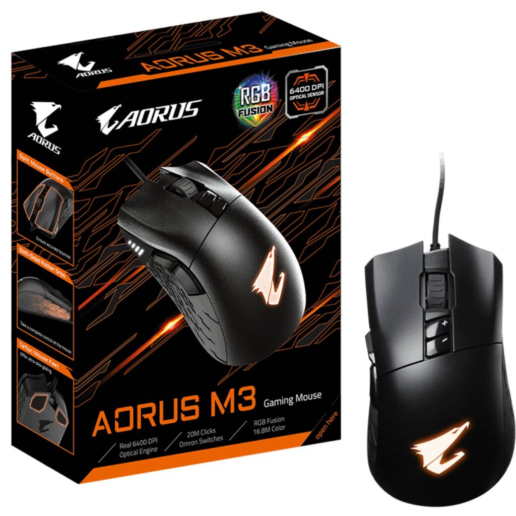 MOUSE GIGABYTE M3 AORUS - Max Tecno