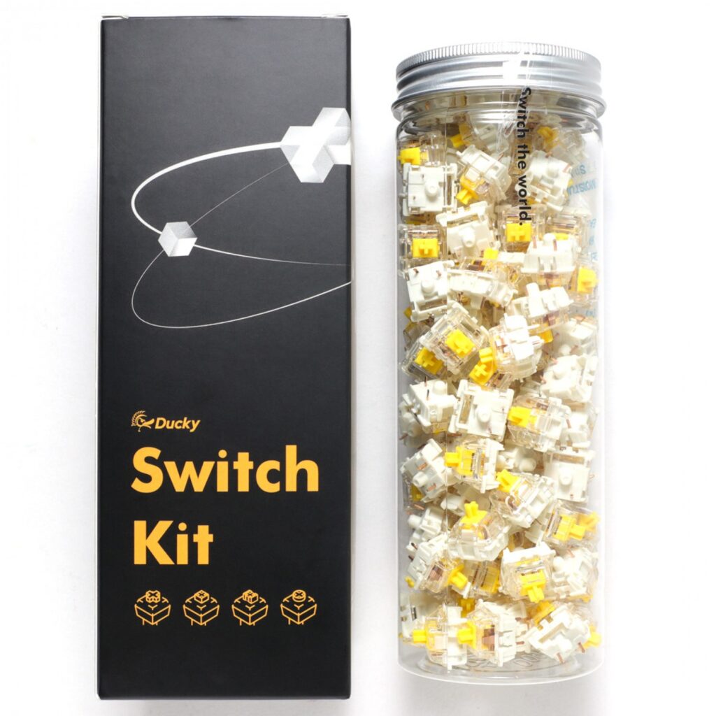 SWITCH KIT DUCKY GATERON G PRO YELLOW - Max Tecno